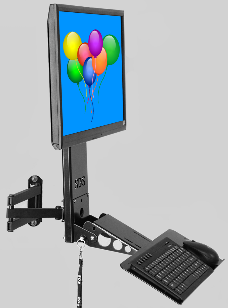 iMount 4.0 Adjustable VESA Monitor & Keyboard Mounting System w/ 7" x ...