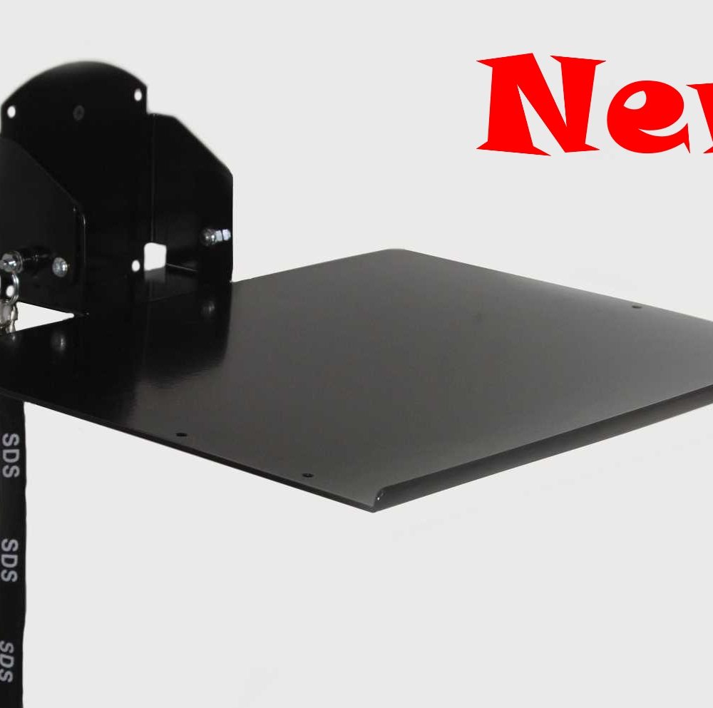 SDS iMount 3.0 Wall Mount Folding Laptop Station with 12"x16" Aluminum ...